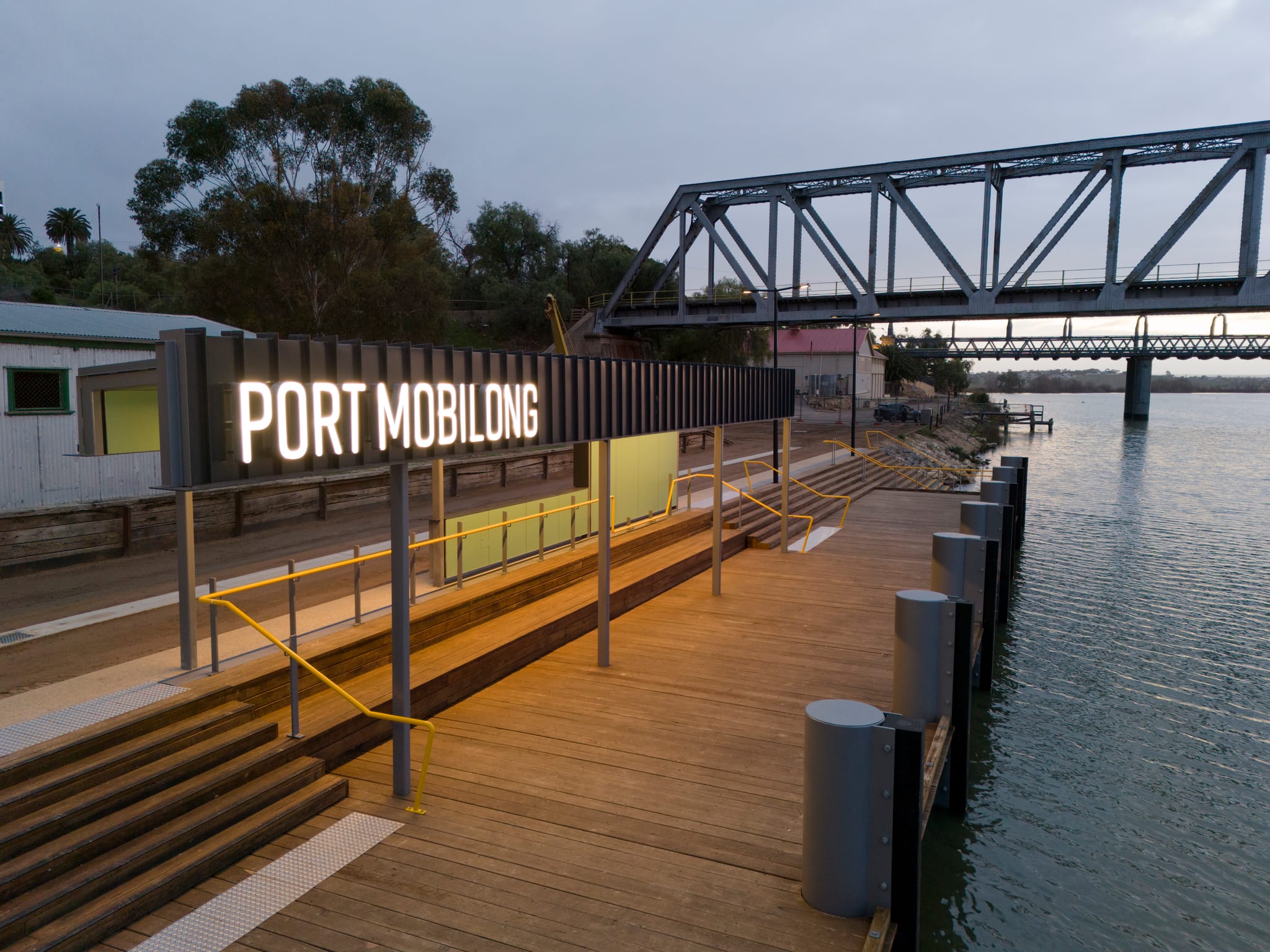 New Lower Timber Wharf Opened As Sturt Reserve Master Plan Continues ...
