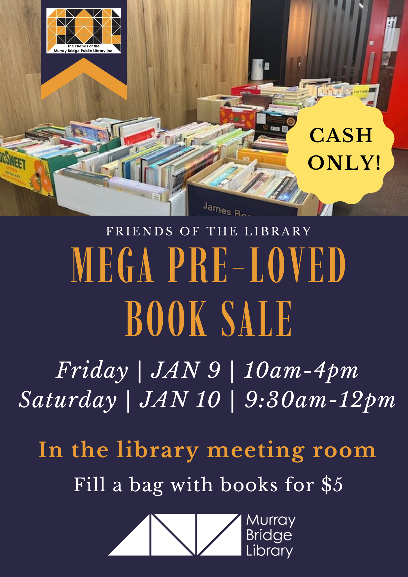 Mega Pre-Loved Book Sale - Power FM SA